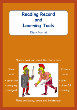 Reading Record - Reading Record & Learning Tools Diary Format