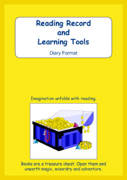 Reading Record - Reading Record & Learning Tools Diary Format