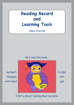 Reading Record - Reading Record & Learning Tools Diary Format