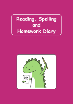 Reading Record - A5 Reading, Spelling & Homework Diaries